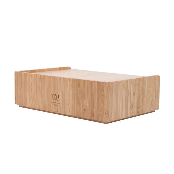 Compact Bamboo Desktop Drawer | Stackable Eco-Friendly Office Organize ...